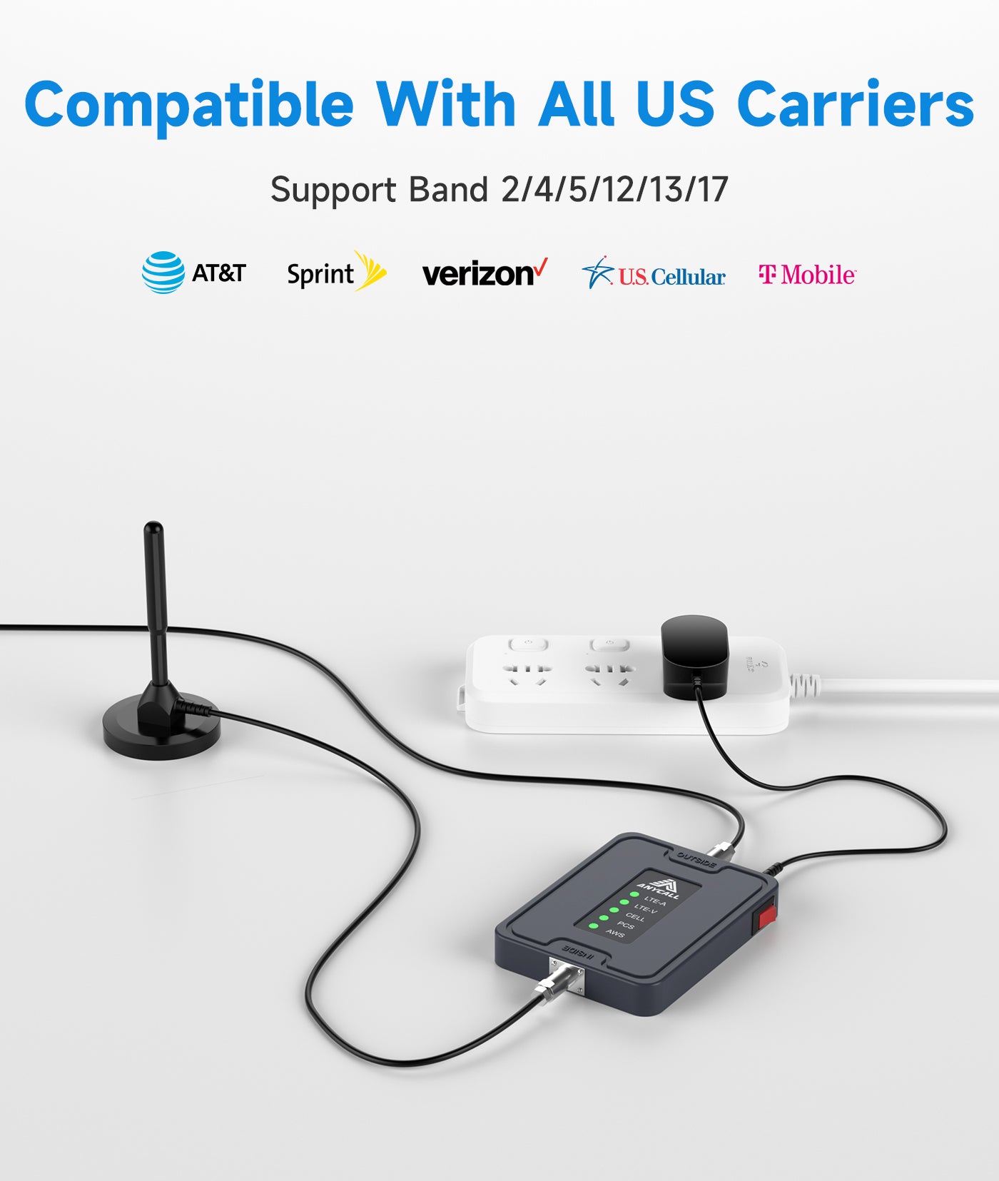 C50 Series | Vehicle Cell Phone Signal Booster with Inside Magnetic Ro ...