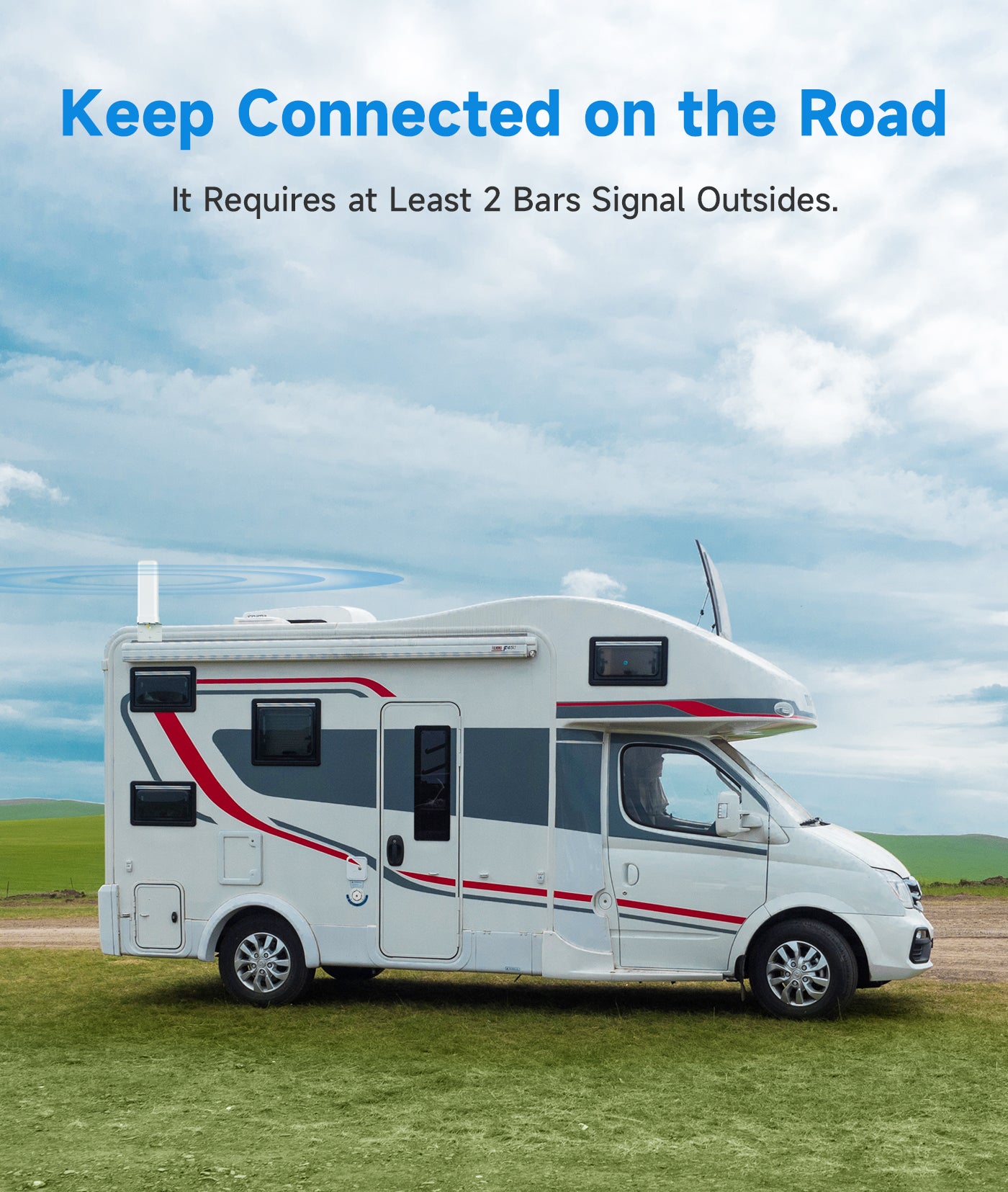 C50 Series | Vehicle Cell Phone Signal Booster with Inside Magnetic Ro ...