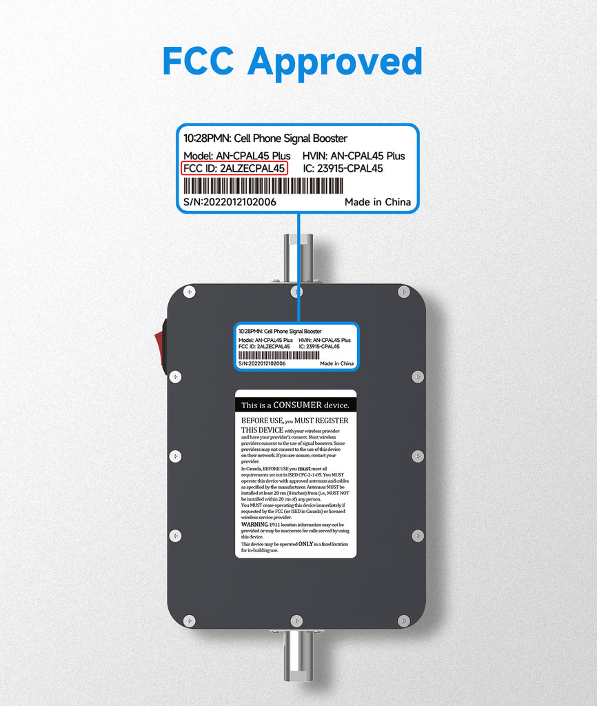 C50 Series | Vehicle Cell Phone Signal Booster with Inside Magnetic Ro ...